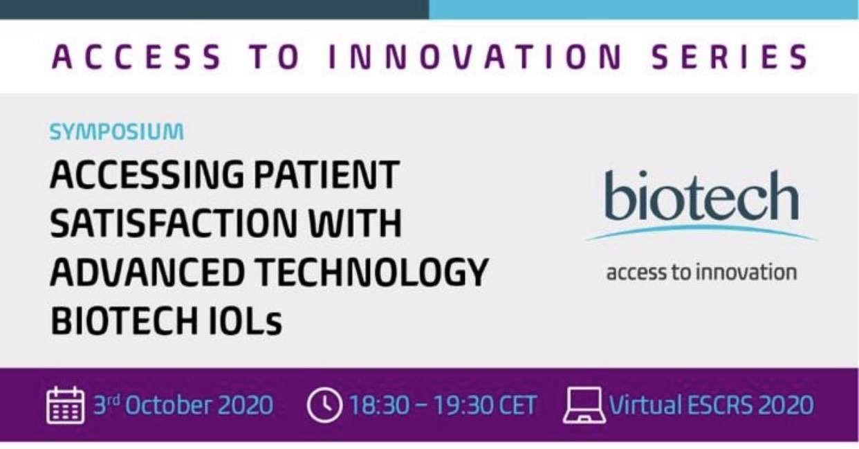 Dr. Breyer präsentiert Erfahrungen mit Biotech-IOL