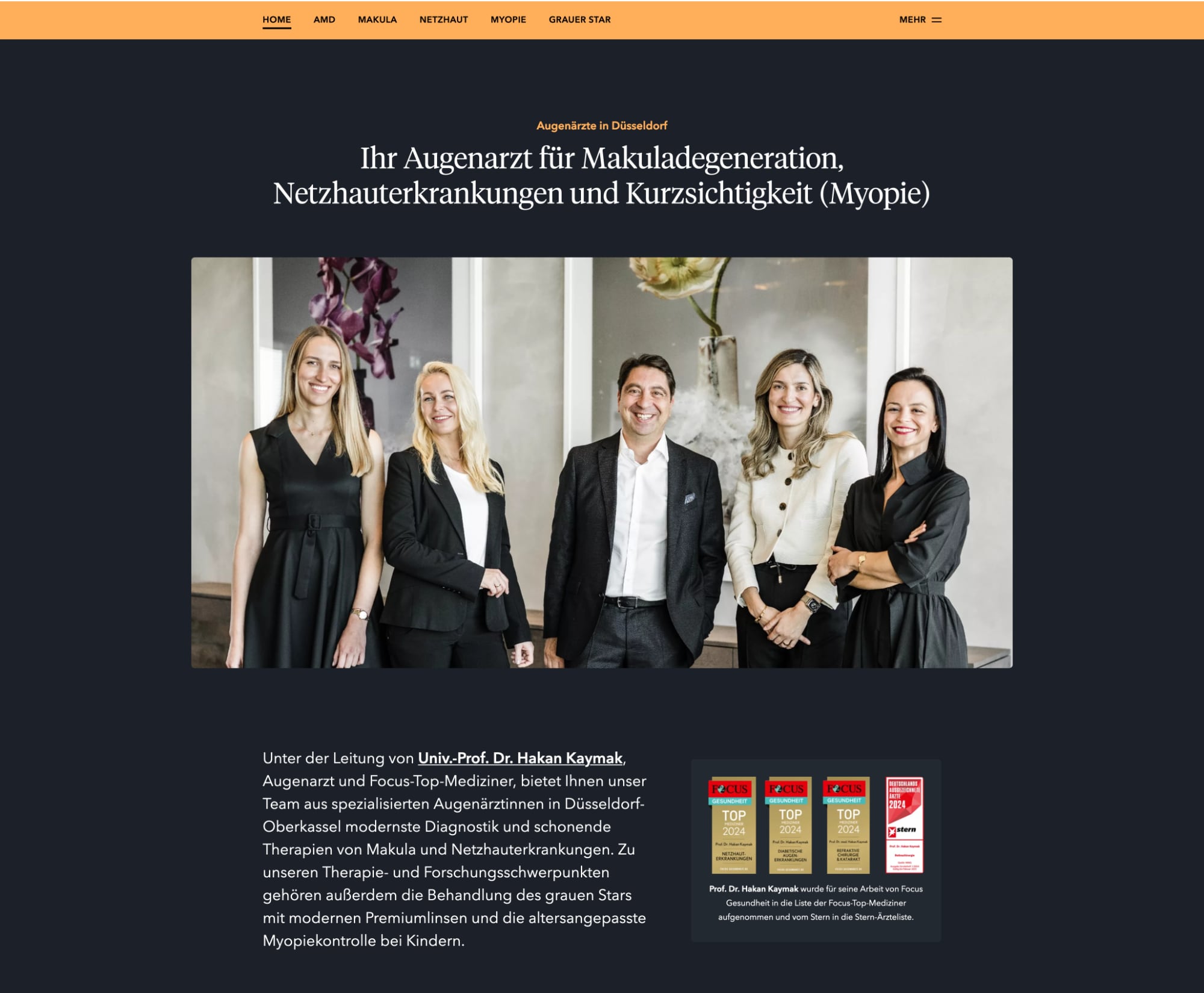 Unser Makula-Netzhaut-Zentrum hat eine neue Website