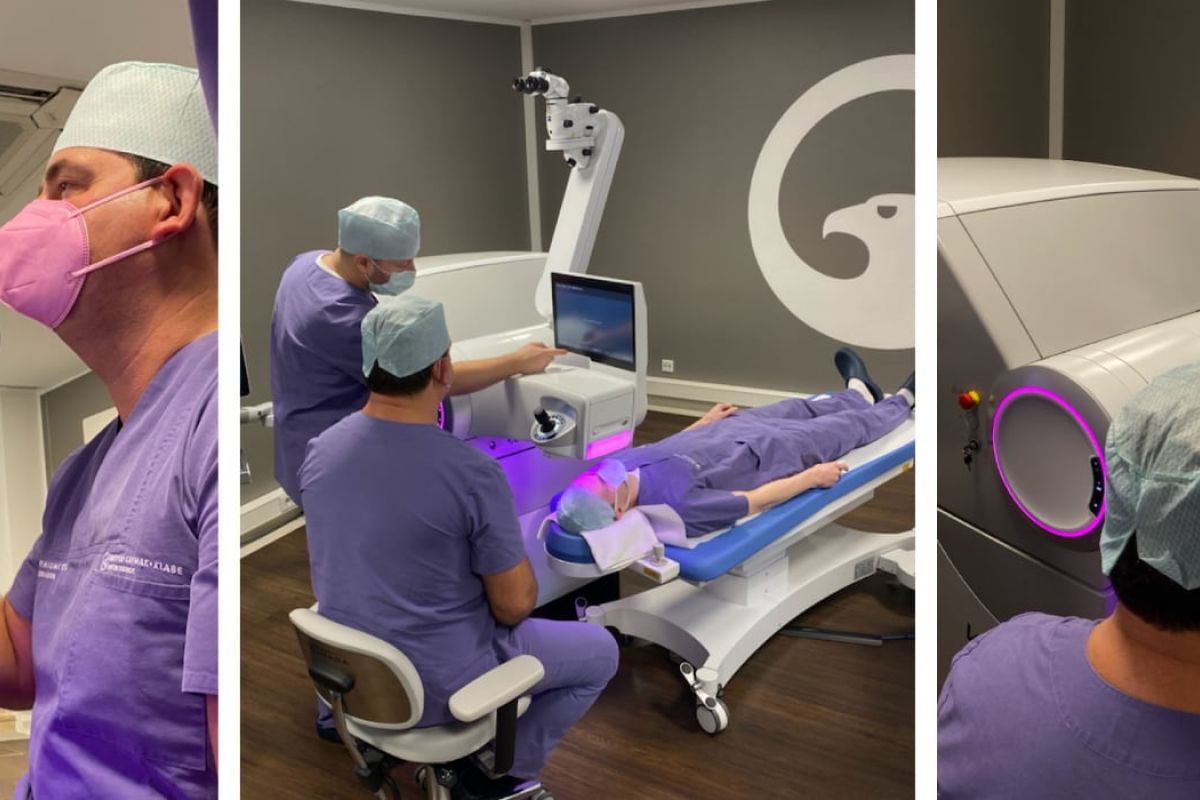 Our femtosecond lasers VISUMAX 800 (Zeiss) for SMILE pro.