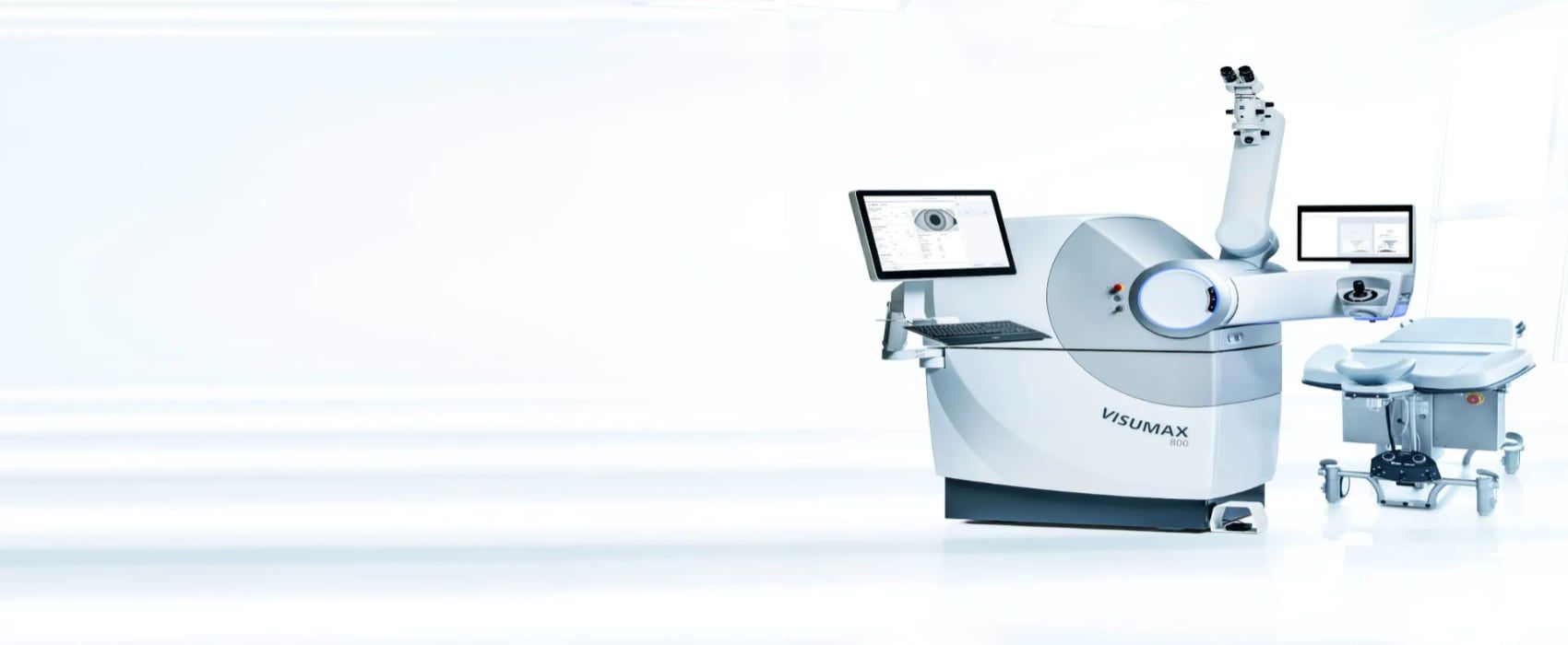 Our femtosecond lasers VISUMAX 800 (Zeiss) for SMILE pro.